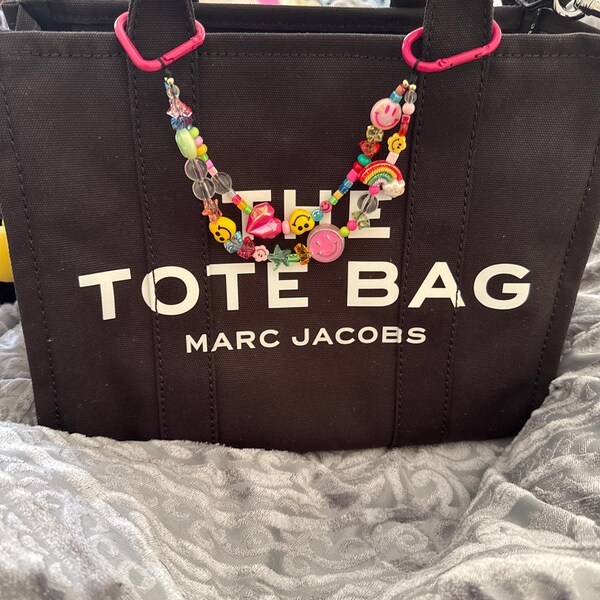 Adorable Happy Face Bag Charm, Multicolored Smiling Face Purse Charm ...