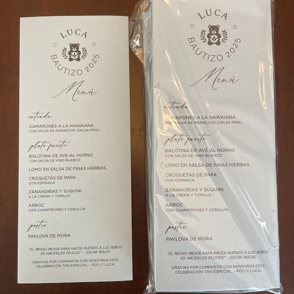 Wedding Dinner Menu Cards - Hunter Green Printed White Ink Wedding ...
