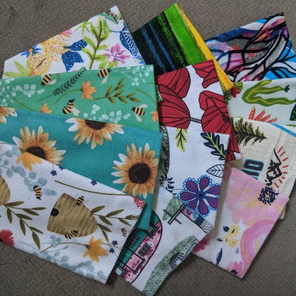 Individual Prints No Paper Towels // Set of 12 No Paper Towels ...