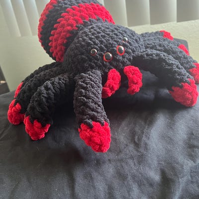 Spider, Crochet Pattern, PDF, Digital, Download, Low Sew Spider Pattern ...
