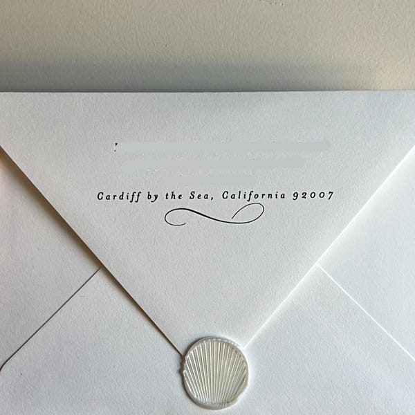 Seashell/pearl/clam/nautical/beach Wedding Handmade Self-adhesive Wax ...