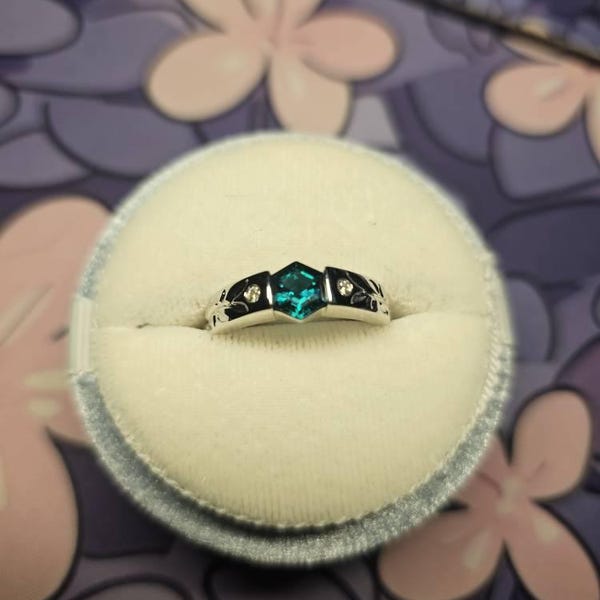 Celtic Knot Norse Viking Diamond Ring Enhancer Women Unique Curved ...