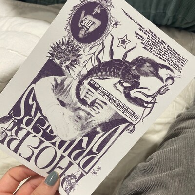 Phoebe Bridgers Reunion Tour 2022 Gig Limited Edition 'I Know the End' Poster, 5 Sizes Available ...