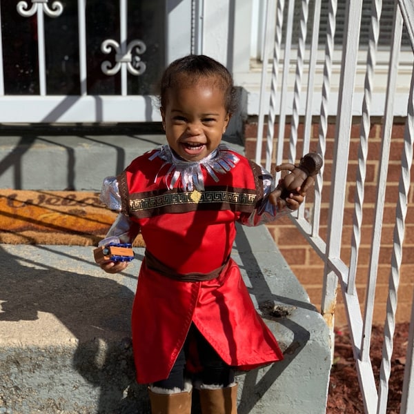 Cosplay Toddler Wakanda Warrior Costume. (girls) - Etsy