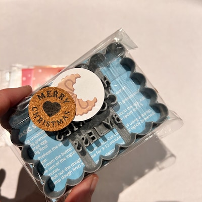 Scallop Shell Cookie Cutter 3D Printed Custom Cookie and Fondant Cutter ...