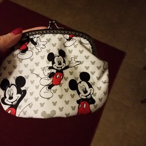 Mickey Mouse Coin Purse - Etsy