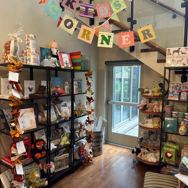 Custom Fabric Chipboard Banner Strung With Twine~custom Name Banner ...