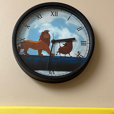 Beauty and the Beast Clock - Etsy