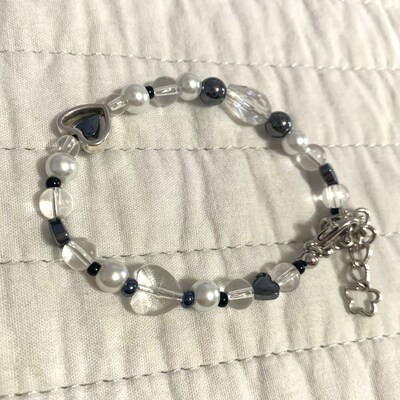 Acubi Styled Bracelets Series 1 Black White Beaded Bracelets Beaded ...