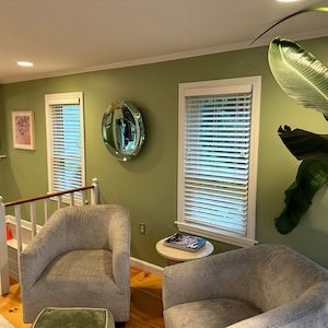 Geography World Map Mirror Chart, Wall Decor, UV Mirror, Large Mirror ...