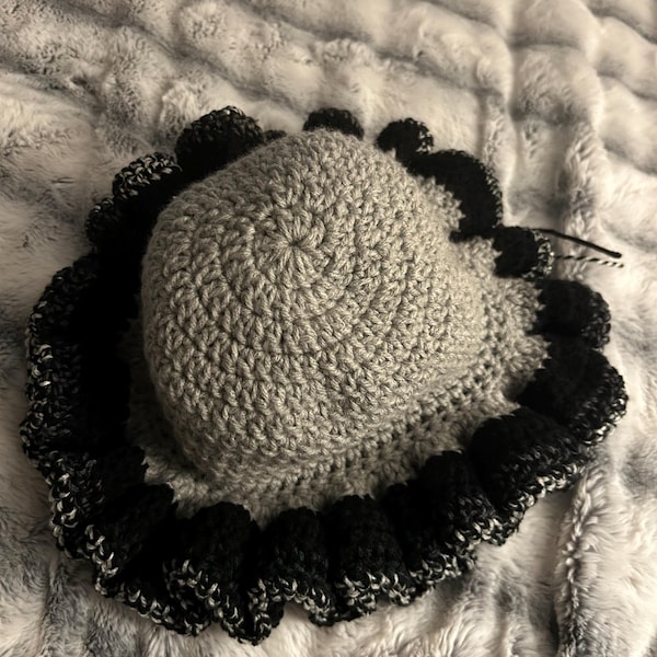 Basic Ruffle Hat Pattern - Etsy
