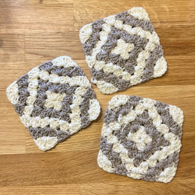 Crochet Diamond Granny Square PDF Pattern - Etsy