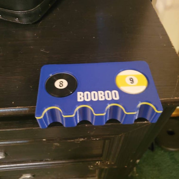 Custom 3 Cue Pool Cue Holder - Gifts for Him - Sports Gifts - Gifts for ...