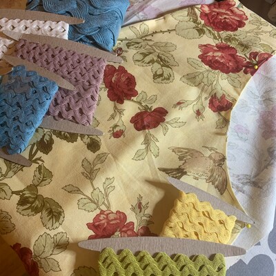 Jumbo Rick Rack in 49 COLORS 1 13/32 Inch Polyester Sewing Trim by the ...