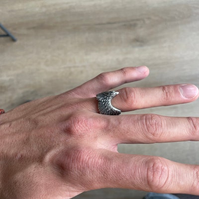 T-rex Ring, Dinosaurs Ring, Jurassic Park Ring, Biker Ring, Man Ring ...