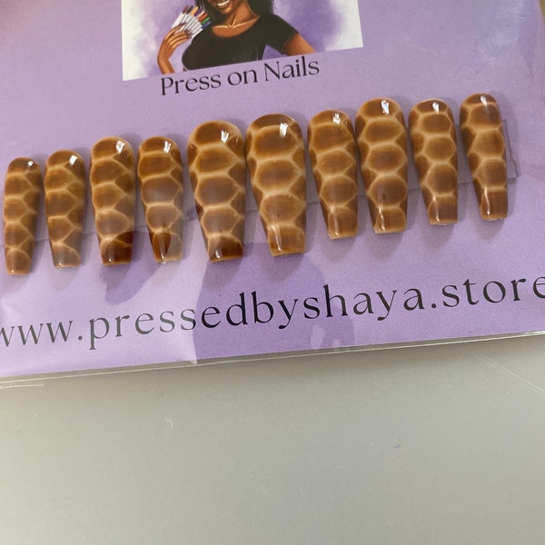 Colorful Disaster | Press on Nails - Etsy