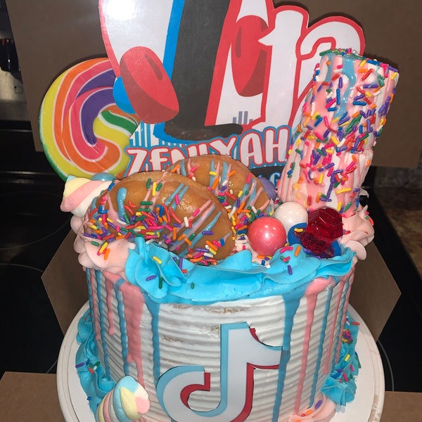 Musical Cake Topper Printable, Musical Cake Topper , Musical Birthday ...