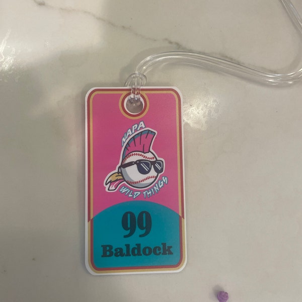 Custom Sports Team Bag Tag, Bag Tags for Football, Hockey, Baseball ...