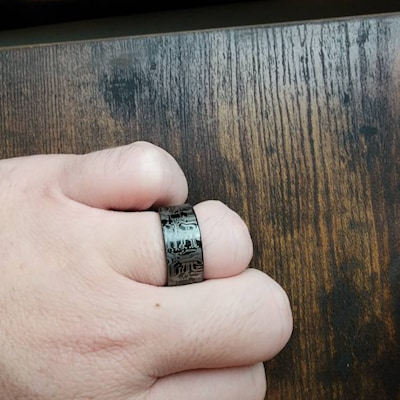 Circuit Board Wedding Band Computer Science Engagement Ring - Etsy