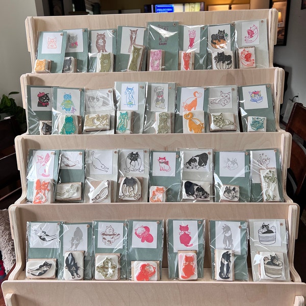 Craft Show Display Stand, Table Top Shelf, Farmers Market Display ...