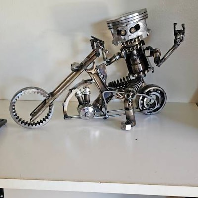 Made to Order Piston Figure Hot Rod Driver - Etsy