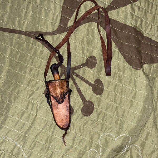 Handmade Knife, Mountain Man Frontier Sheath, Forged Knife, Bushcraft ...