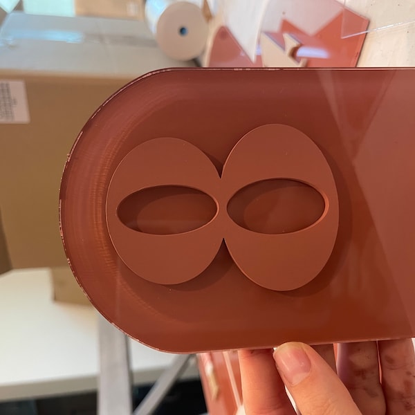 ARCH Shaped Clear, Frosted, White and Black Acrylic Blank Stock Sheet ...