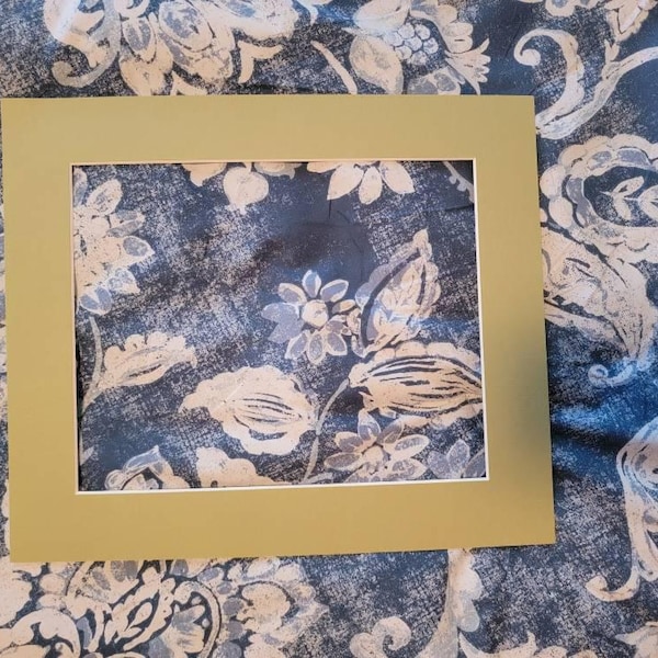 Oval / Circle Opening | 9x12 Custom Cut Single Matboard, Picture Frame ...