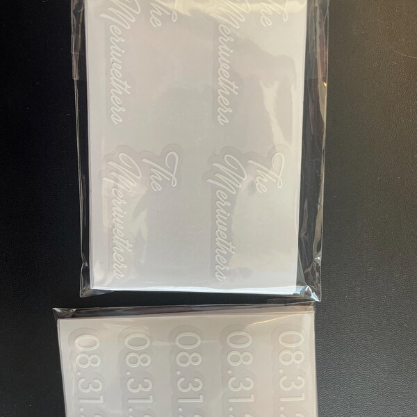 Personalized Metallic Gold Stickers 100% Waterproof, Custom Gold Label ...