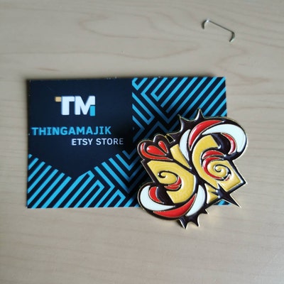 S SK8 Inspired Pin - Etsy