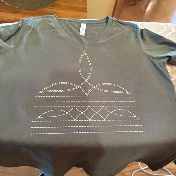 Boot Stitching Bundle Svg, Boot Stitch Png, Western Boot Stitch Bundle ...