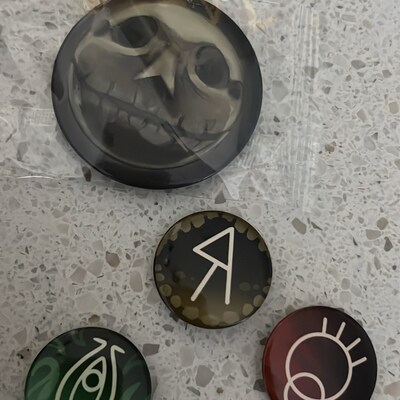 Fear and Hunger Termina God Vinyl Stickers Rher, Gro-goroth, Sylvian ...