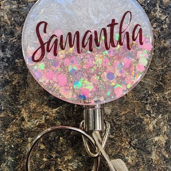 Glitter Name Badge|glitter Name Pin|glitter Name Tag|custom Name Tag ...