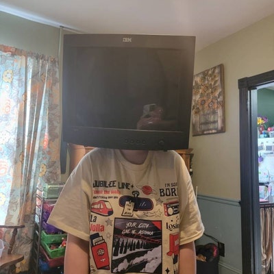 Custom TV Head / Monitor Head Objecthead Cosplay - Etsy