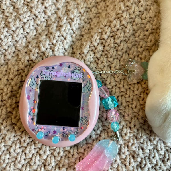 Tamagotchi Uni Faceplate Angelgotchi Holographic - Etsy