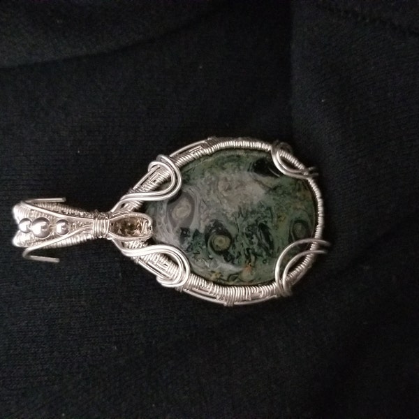 TUTORIAL Pendulum Pendant Wire Wrapped Jewelry Pattern Circle, Oval ...