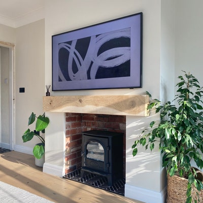 Samsung Frame TV Art, Modern Texture Painting for Frame TV, Palette ...