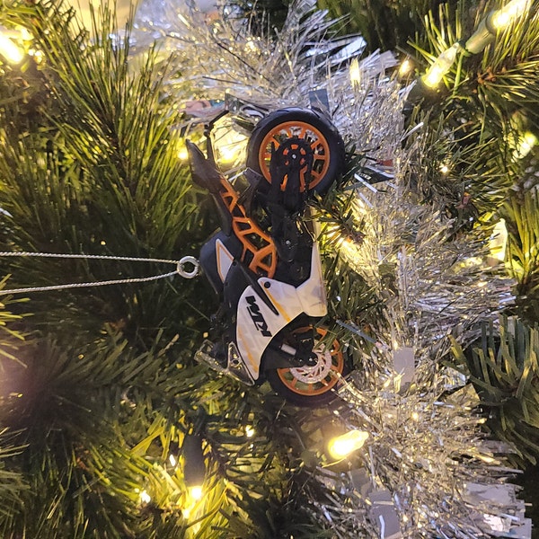 Ducati Desertx WHITE Motorcycle Christmas Tree Ornament - Etsy