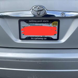 Should We Just Keep Driving? - License Plate Frame | Car Accessories ...