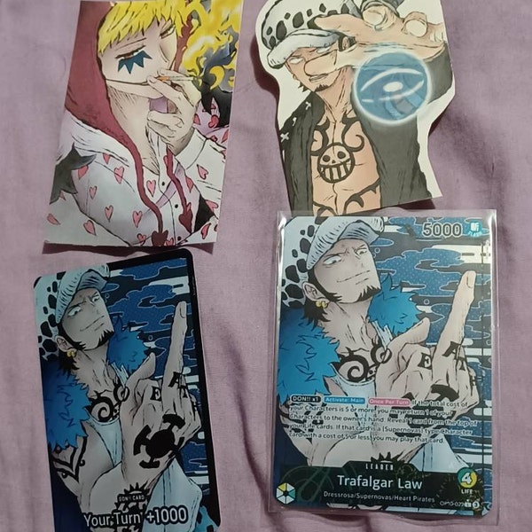 Roronoa Zoro - Side Profile (OP01-001) - Custom One Piece TCG Leader ...