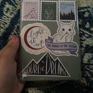 The Cruel Prince Inspired Vinyl Sticker Jude Duarte Cardan Greenbriar ...