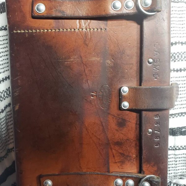 SWISS Army Medic Bag 1966 for Artists Supplies With Some Contents Swiss ...