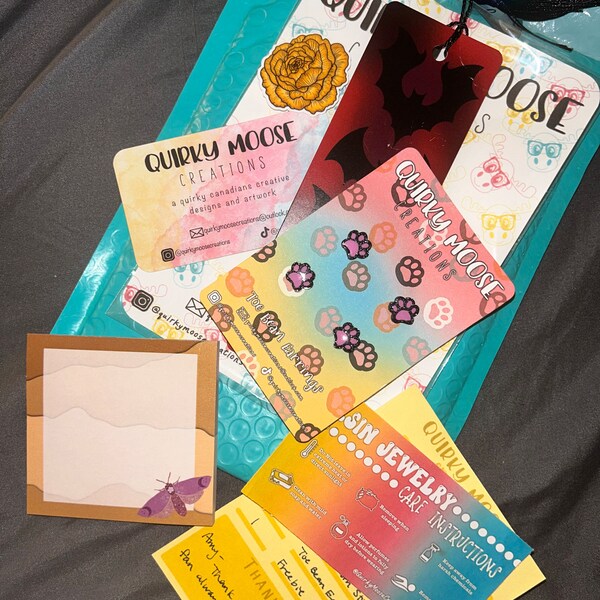 Notepads, Sticky Notes, Sunflower, Mushroom, Moon, Stars, Rainbow ...