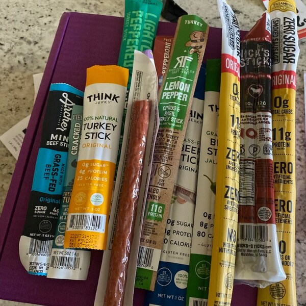 Dad's Delight Spicy Jerky & Nuts FREE SHIPPING Best Gift Bag for Dad ...