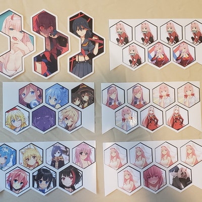 Rem Neko Crossover Vinyl Sticker Re: Zero Anime Stickers Laptop ...