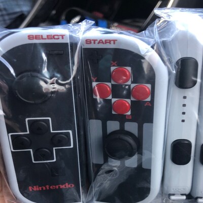 Custom NES Nintendo Themed Nintendo Switch Joy-con Joycon Controllers ...
