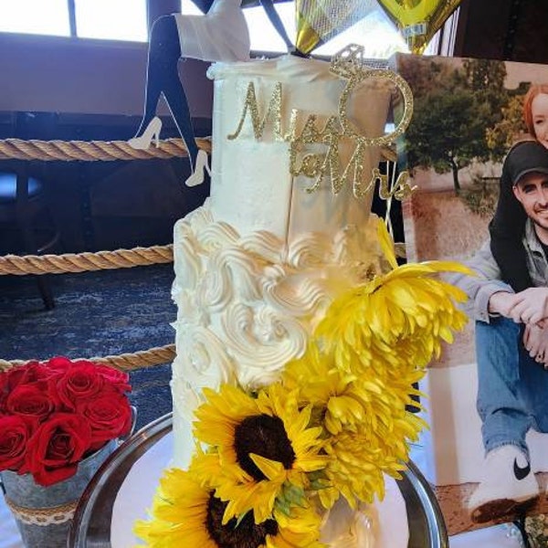 Bride Silhouette Cake Topper, Bride Cake Topper, Bachelorette Cake ...