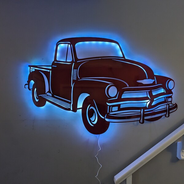 SVG Chevy Apache 1958-1959 Pickup Truck Silhouette Cut Files Designs ...
