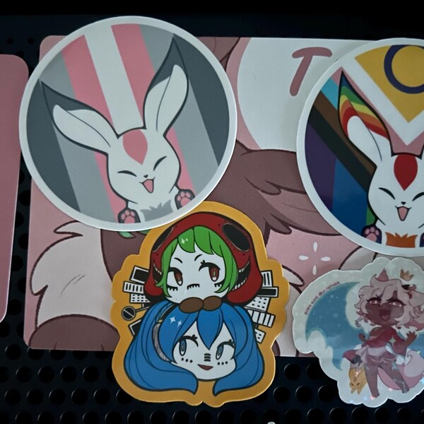 FFXIV Stickers G'raha Tia & Crystal Exarch | Final Fantasy XIV | - Etsy