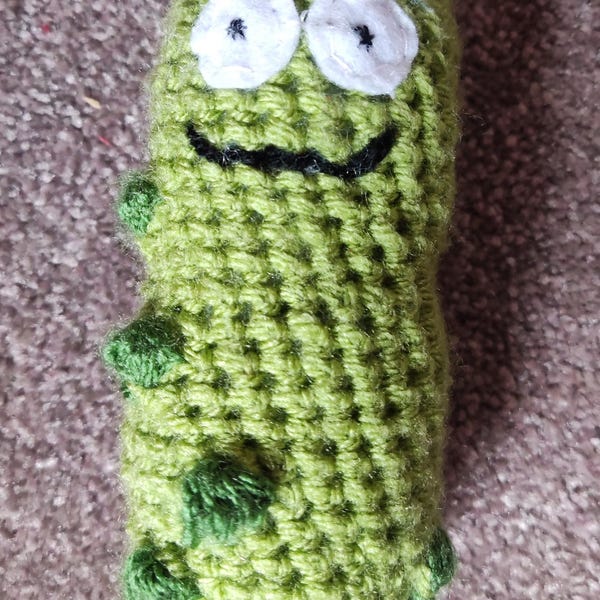 Pickle Rick Crochet Pattern - Etsy